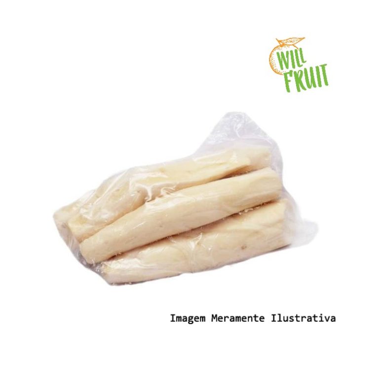 MANDIOCA DESCASCADA (Pacote com 1 Kg) – Will Fruit Quitanda Delivery
